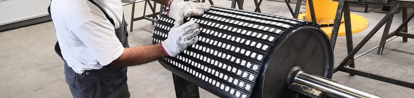 Lagging for Conveyor Pulleys | ALTEMA